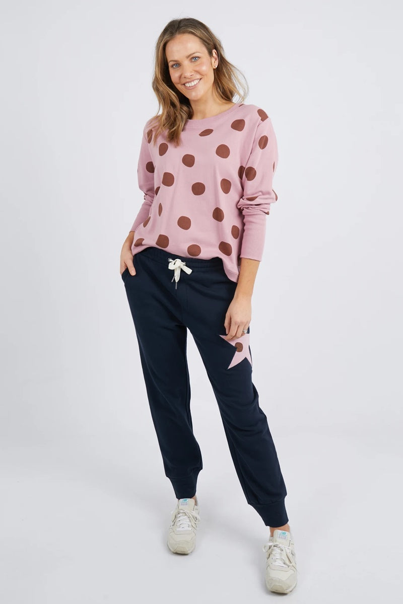 Shop Elm - Connect The Dots Crew - Dusty Pink | milk + ginger – Milk ...