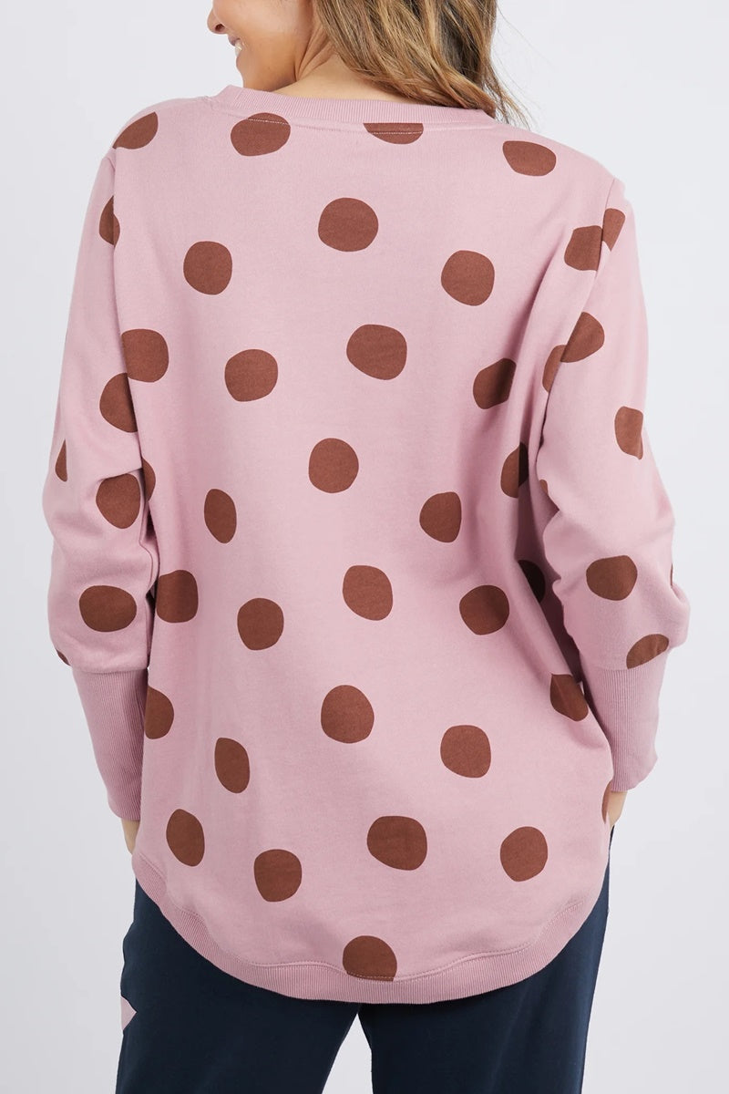 Shop Elm - Connect The Dots Crew - Dusty Pink | milk + ginger – Milk ...