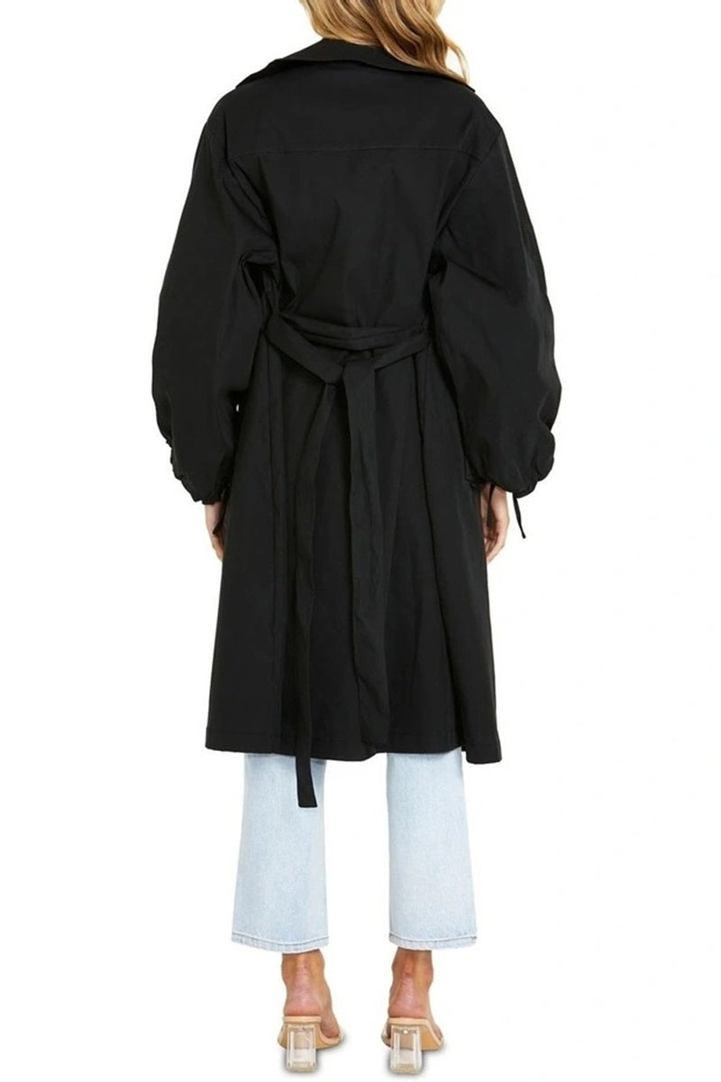 Shop Fate + Becker - Secret Balloon Sleeve Trench | milk + ginger ...