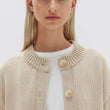 Shop Assembly Label - Ava Knit Cardigan - Natural | milk + ginger ...