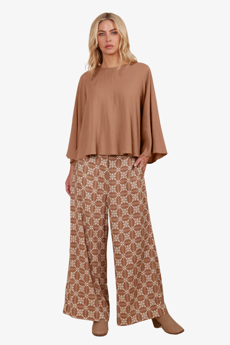 Shop Isle of Mine - Venus Top - Toffee | milk + ginger – Milk + Ginger