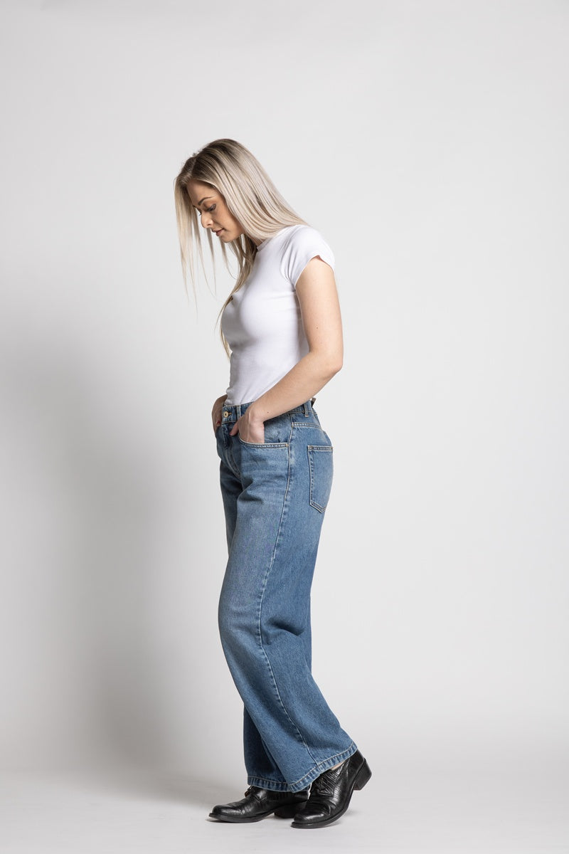 Shop LTB - Larrie High Rise Baggy - Talea Wash | milk + ginger – Milk ...