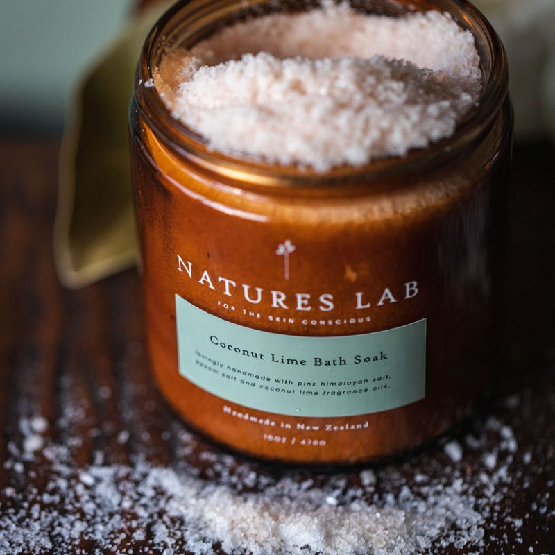 Shop Natures Lab - Coconut Lime Bath Soak | milk + ginger – Milk + Ginger