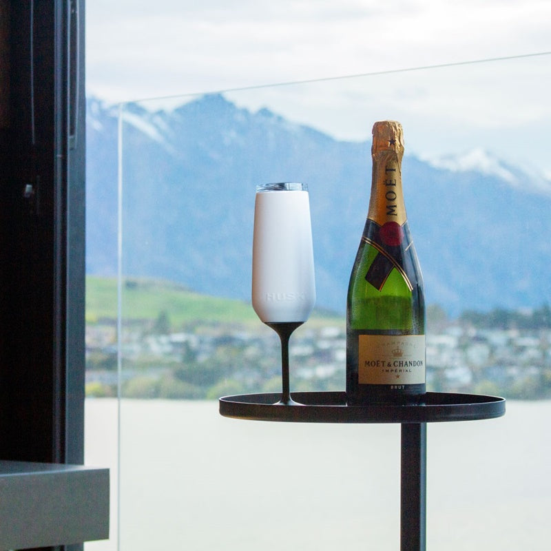 Shop Huski - Champagne Flute - White | milk + ginger – Milk + Ginger