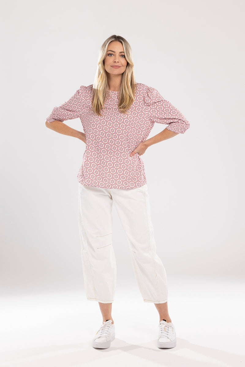 Shop Mimoso - Finley Top - Mosaic | milk + ginger – Milk + Ginger