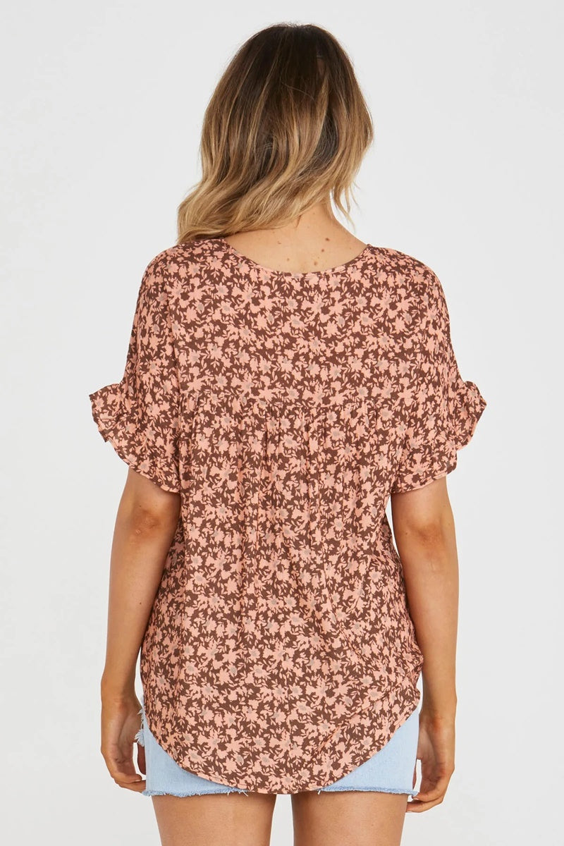 Shop Sass - Juliet Shell Top - Musk Field | milk + ginger – Milk + Ginger