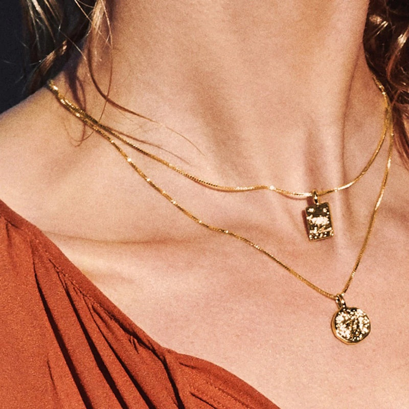 Pilgrim - Valkyria Pi Necklace - Gold Plated – Milk + Ginger