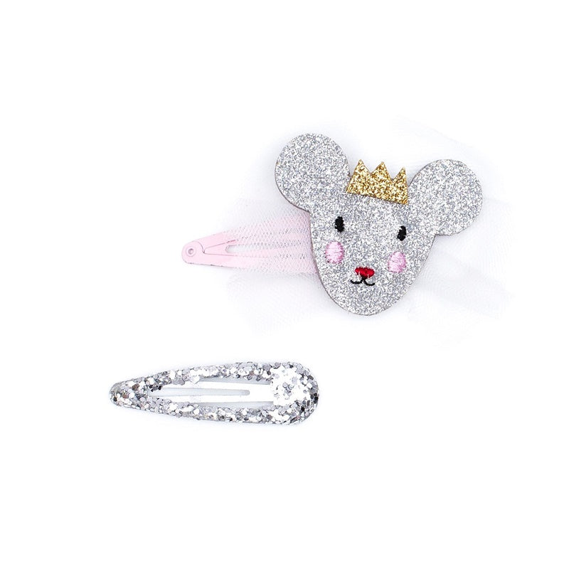Shop Billy Loves Audrey - Princess Mouse Clip Duo | milk + ginger ...