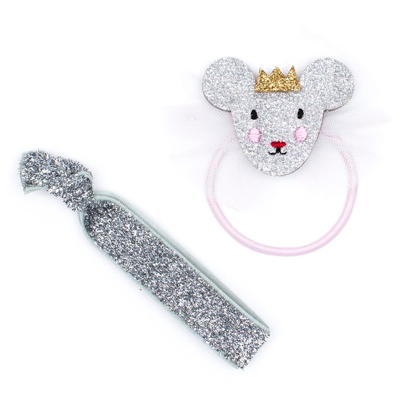 Shop Billy Loves Audrey - Princess Mouse Hair Elastic Duo | milk ...