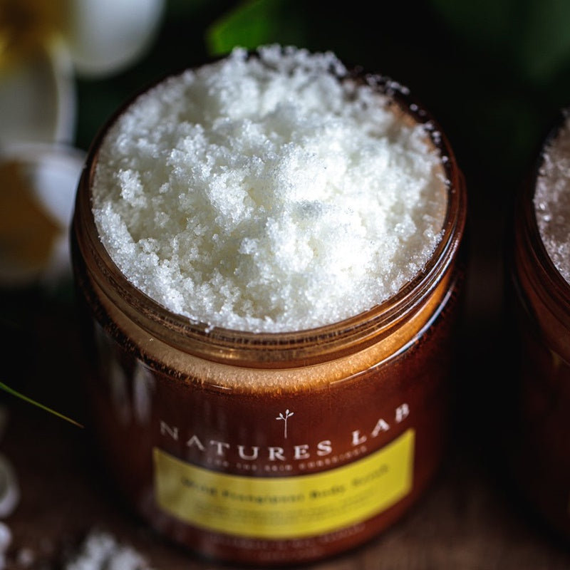 Shop Natures Lab - Wild Frangipani Body Scrub | milk + ginger – Milk ...