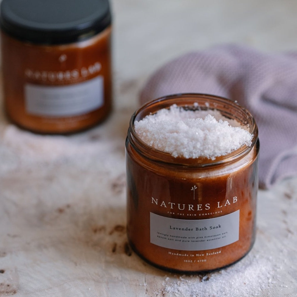 Shop Natures Lab - Lavender Bath Soak | milk + ginger – Milk + Ginger