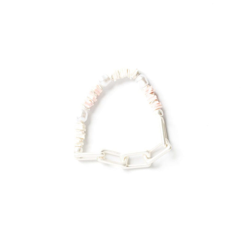 Buy Stilen - Gabby Pink Bracelet - Silver online at milk + ginger ...