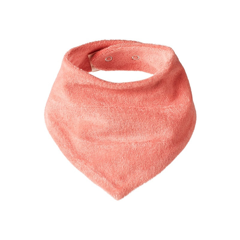 Shop Nature Baby - Terry Triangle Bib - Peony | milk + ginger – Milk ...